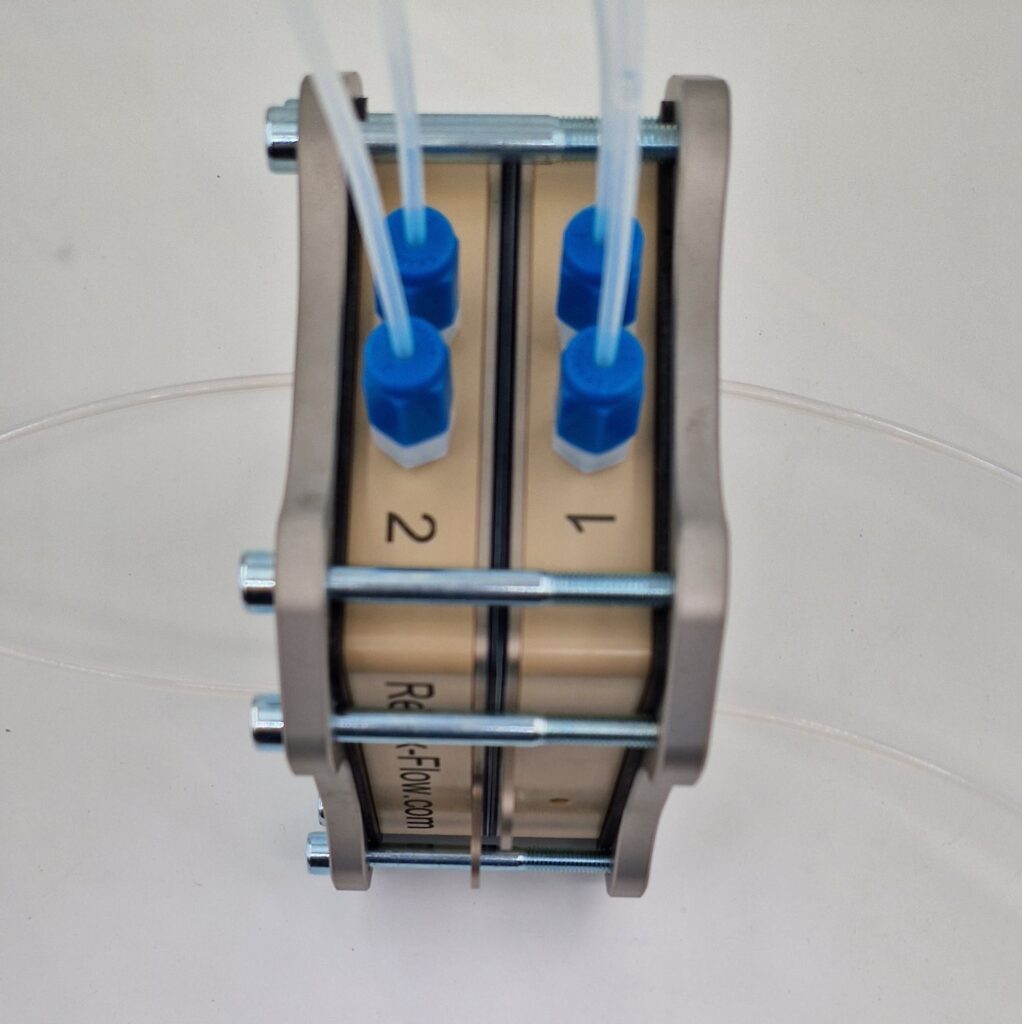 X-Cell – with ports for reference electrodes - Redox Flow