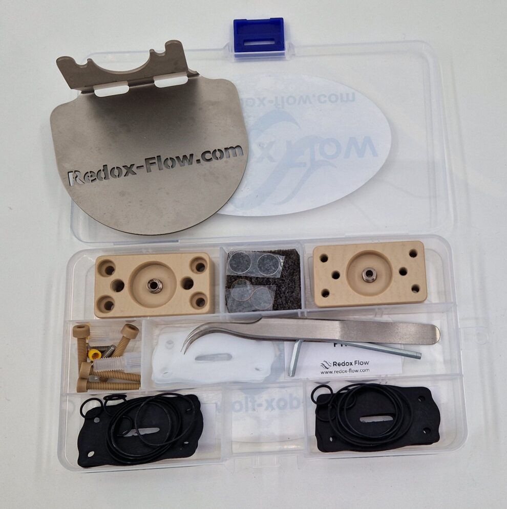 UV/VIS fiber optical flow cell - Redox Flow