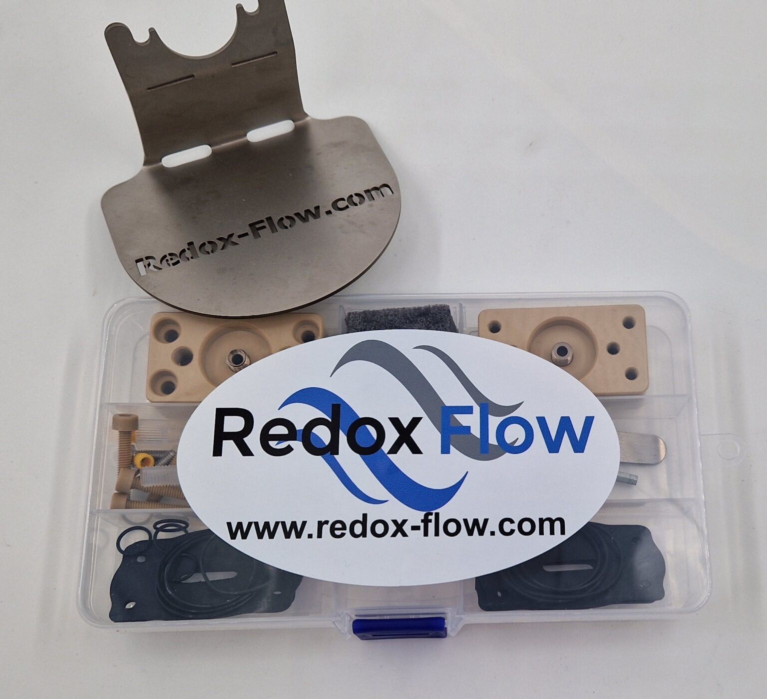 UV/VIS fiber optical flow cell - Redox Flow