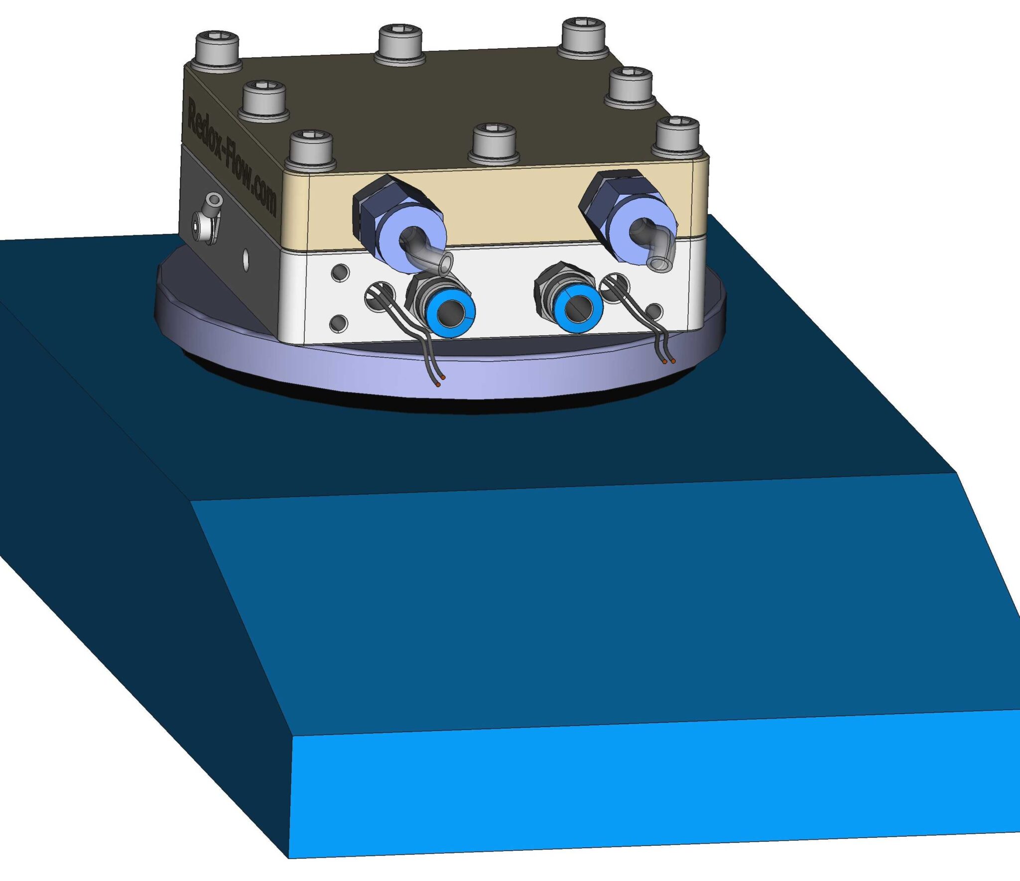 Single flow temperature control - Redox Flow